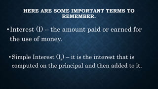General-Mathematics-quarter-2-1.lessonpptx | PPTX | Stocks and Bonds ...