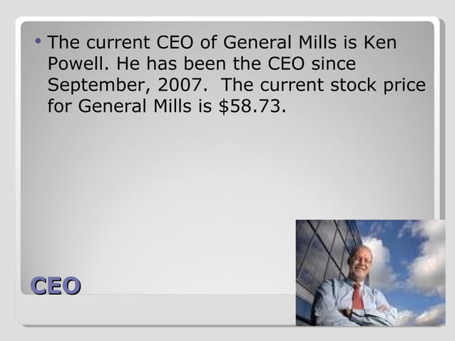 General Mills | PPT