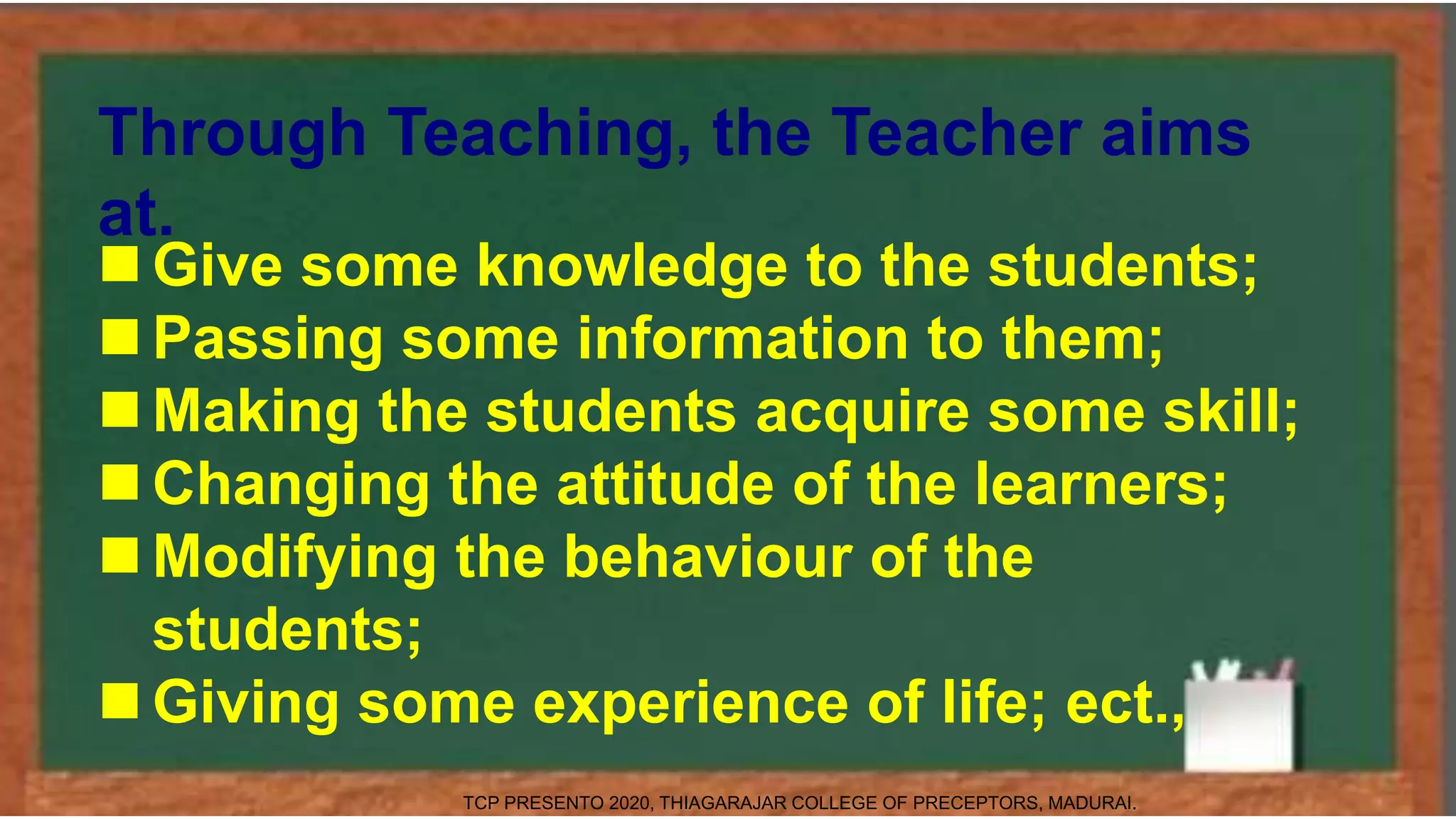 NATURE OF TEACHING/ TEACHING AS A PROFESSION | PPTX | Professional ...
