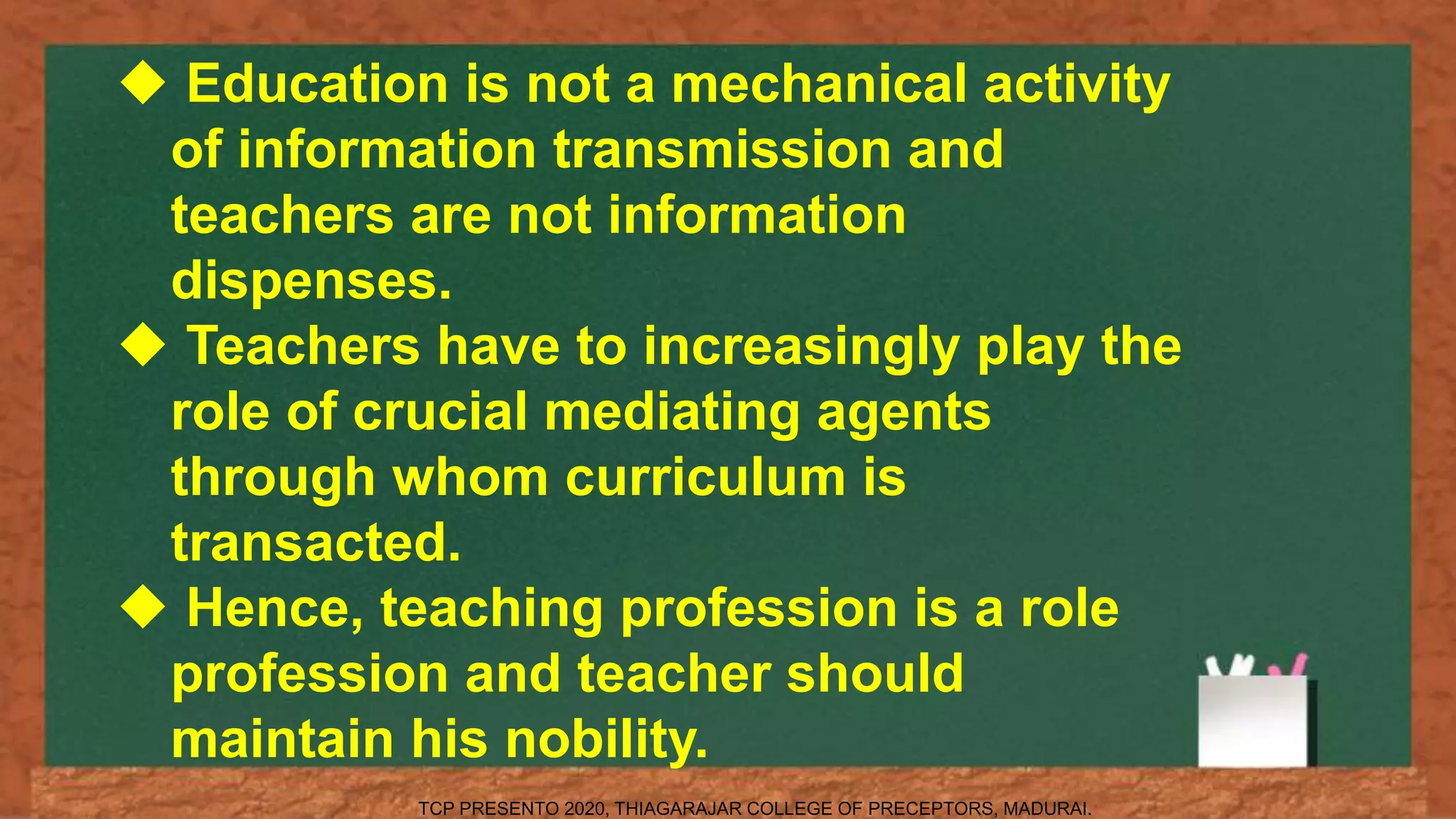 NATURE OF TEACHING/ TEACHING AS A PROFESSION | PPTX