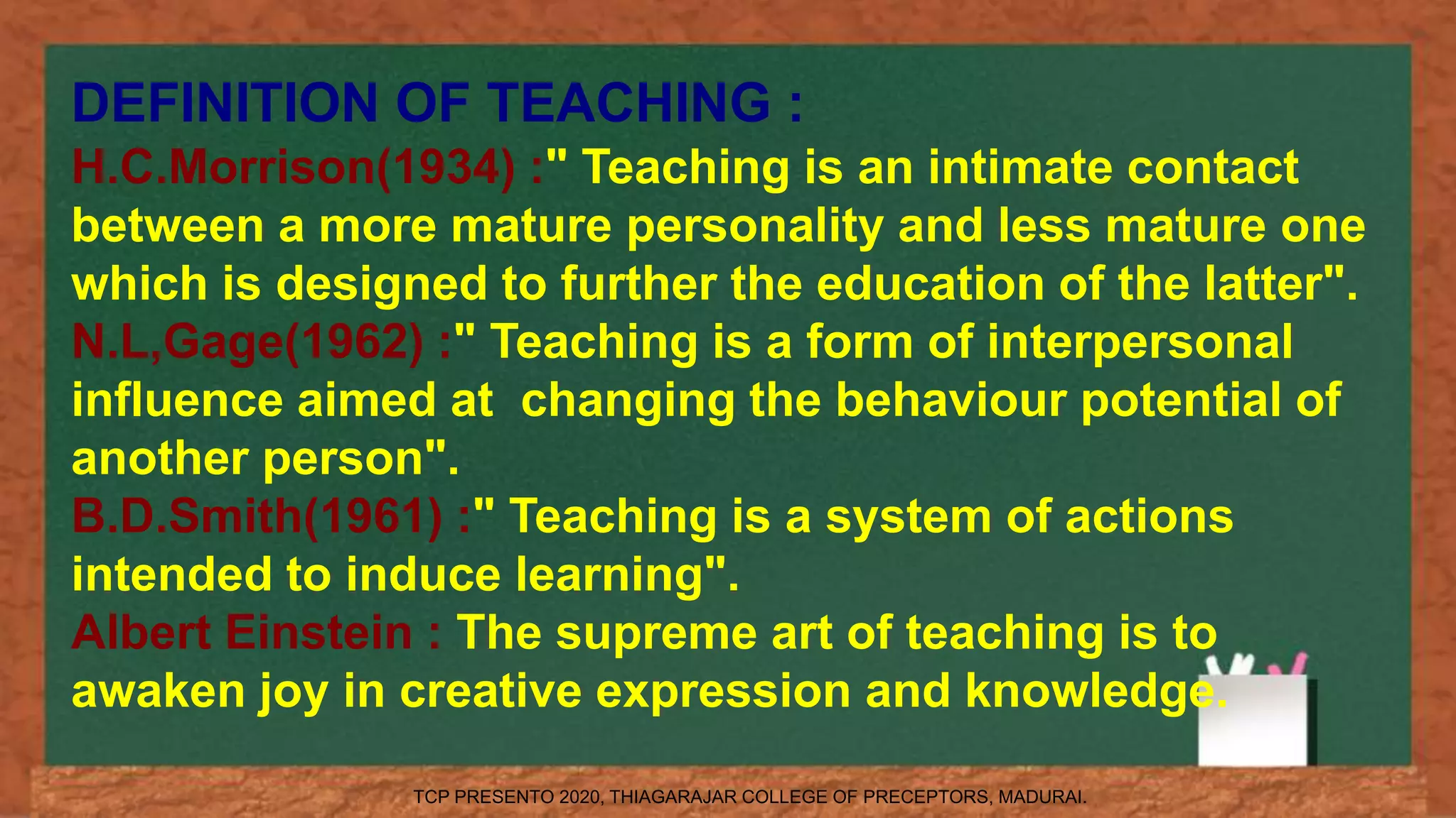 NATURE OF TEACHING/ TEACHING AS A PROFESSION | PPTX