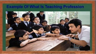 NATURE OF TEACHING/ TEACHING AS A PROFESSION | PPTX