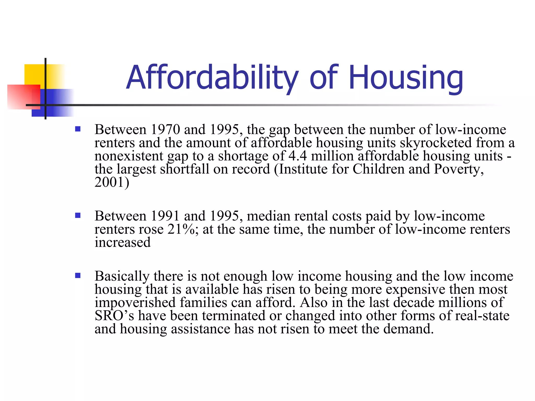General Outline Of Homelessness | PPT