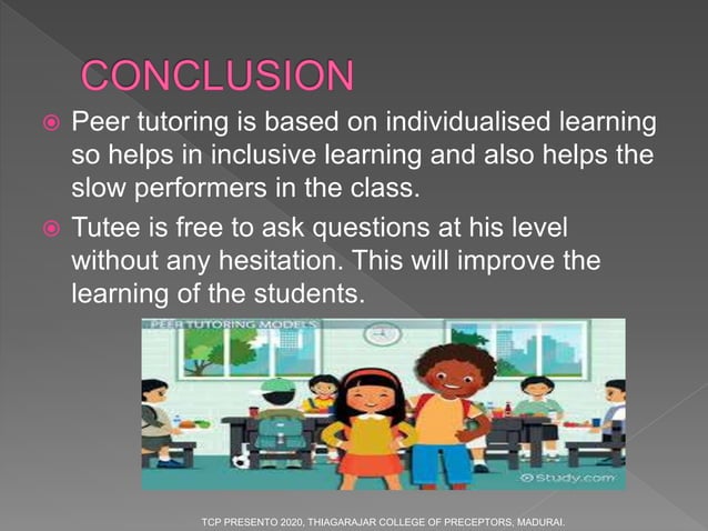 PEER TUTORING | PPTX