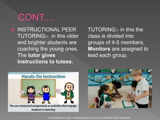 PEER TUTORING | PPTX