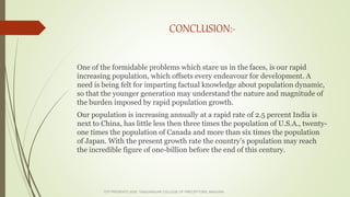 POPULATION EDUCATION | PPTX