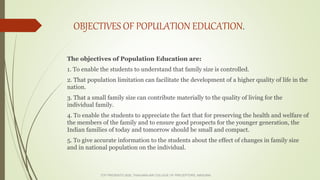 POPULATION EDUCATION | PPTX