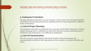 POPULATION EDUCATION | PPTX