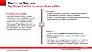 Oracle buys Bluekai | PPT