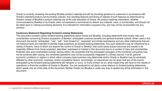 Oracle buys Bluekai | PPT