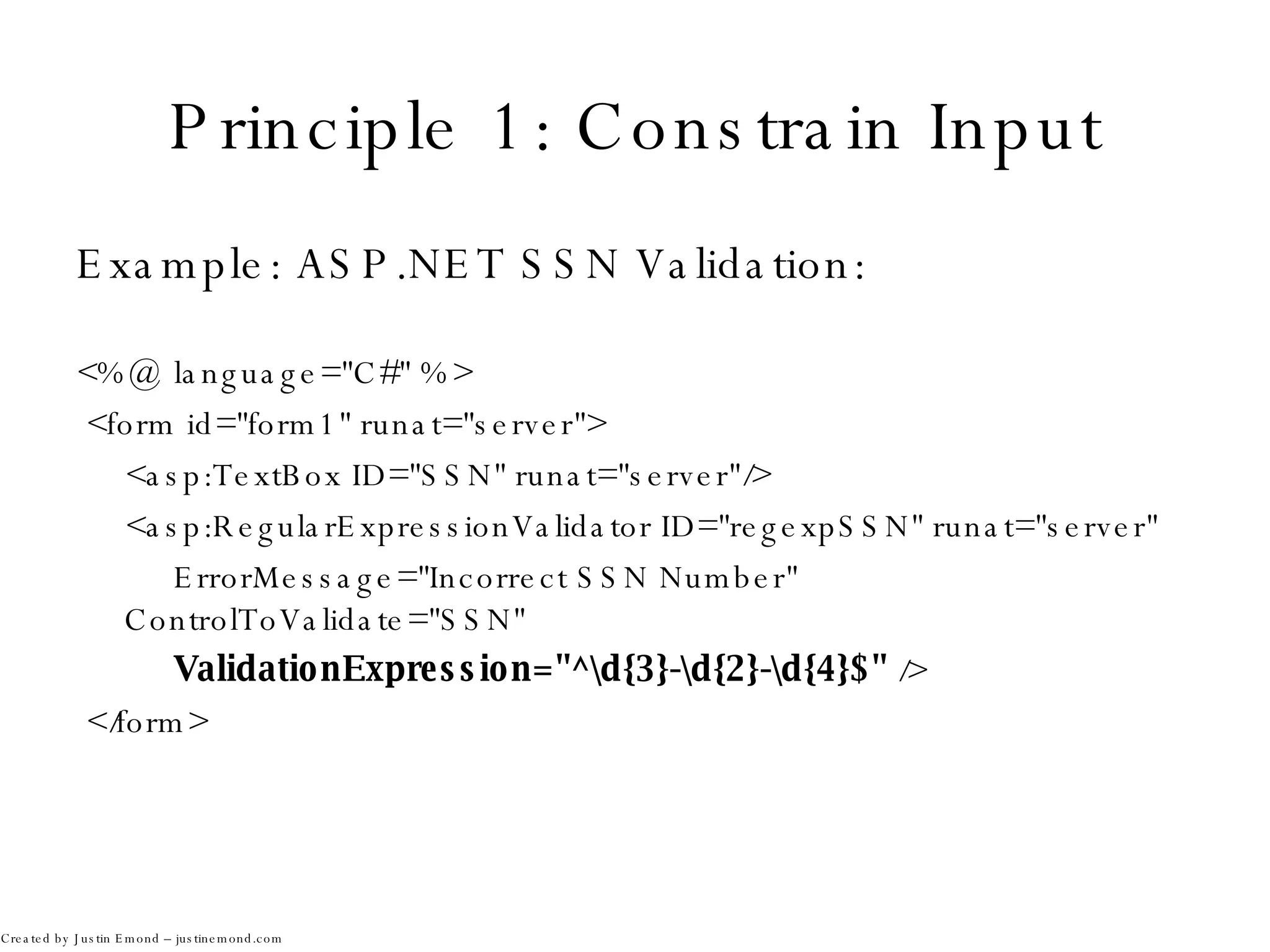 General Principles of Web Security | PPT
