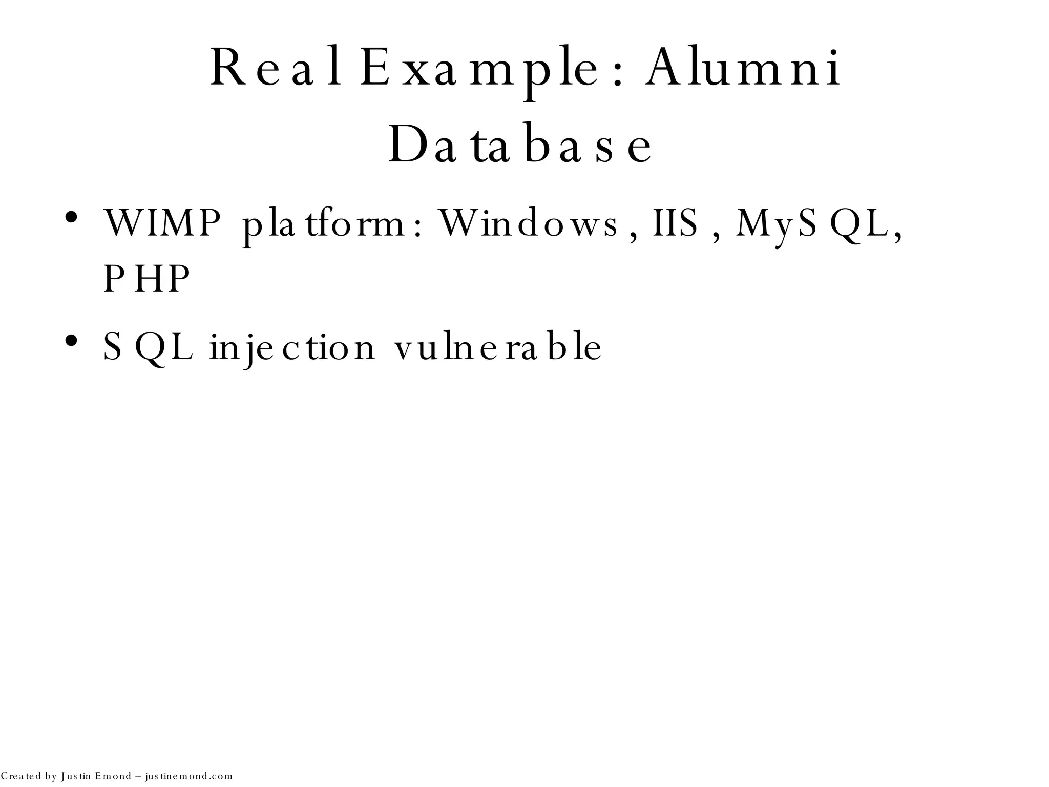 General Principles of Web Security | PPT