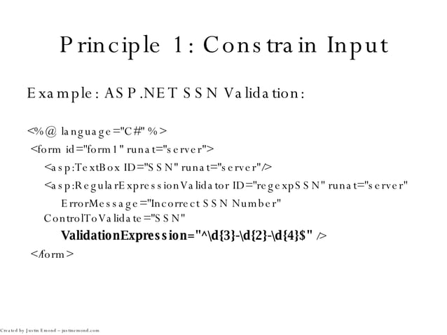 General Principles of Web Security | PPT