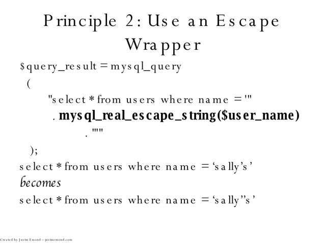 General Principles of Web Security | PPT