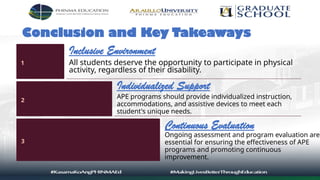 General-Program-Evaluation-Adapted-Physical-Education-for-the-Handicapped.pptx