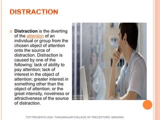 ATTENTION AND PERCEPTION | PPTX