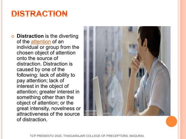 ATTENTION AND PERCEPTION | PPTX