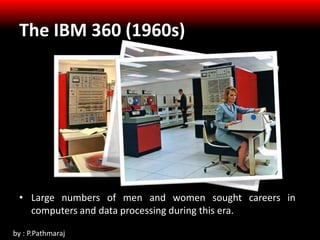 General Purpose Mainframe and Minicomputer Era | PPSX