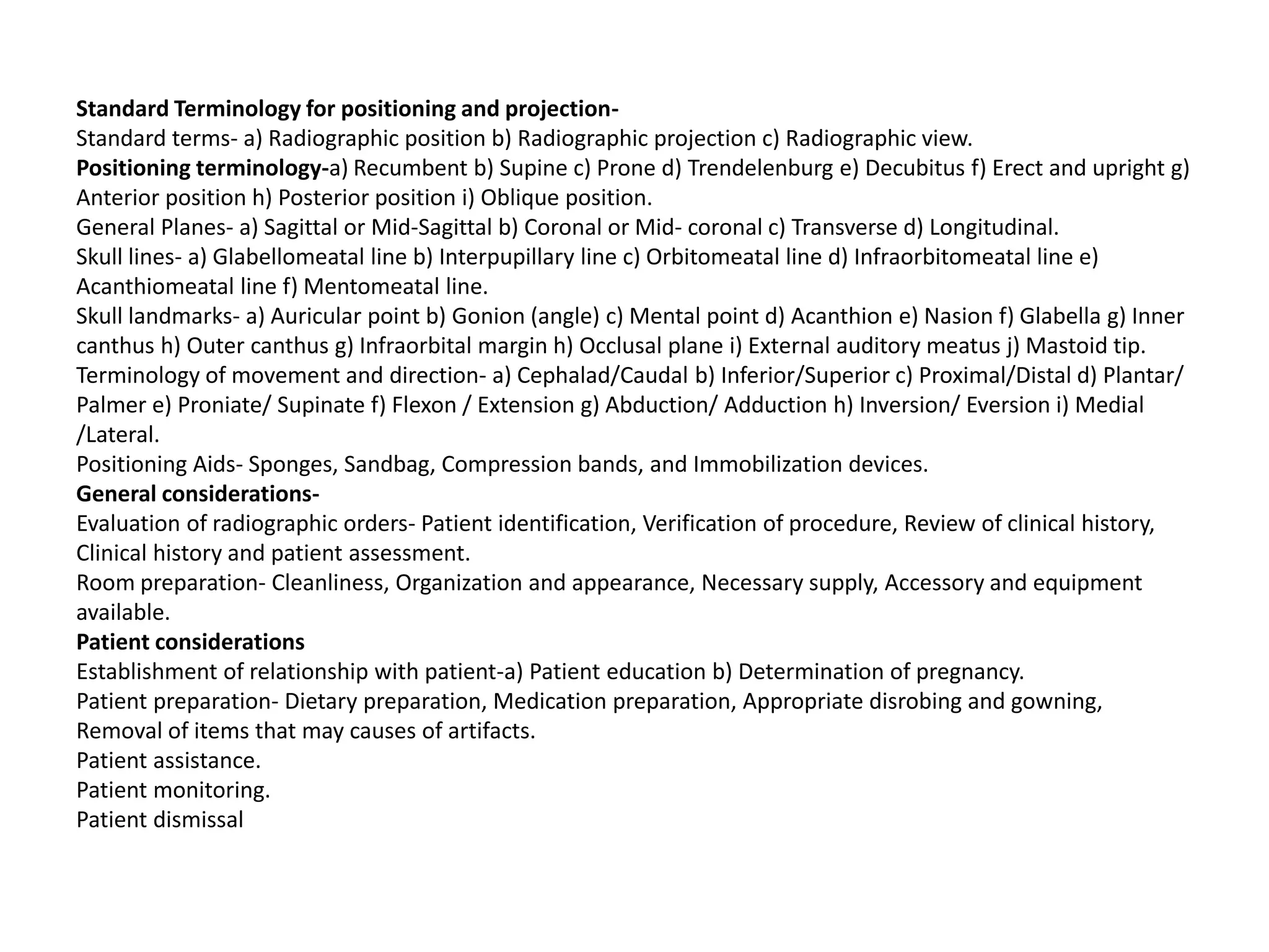 General radiological-procedure | PPTX
