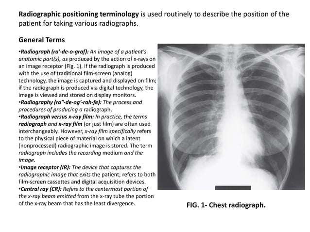 General radiological-procedure | PPTX