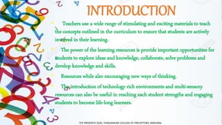 RESOURCES FOR TEACHING- PRINT RESOURCES | PPT