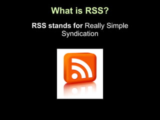 General RSS introduction | PPT | Internet | Computing