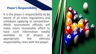 GENERAL-RULES BILLIARDS 8 BALLS 9 BALLS.pptx