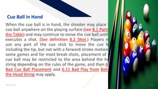 Billiard Sports 8 ball and 9 ball general rules.pptx