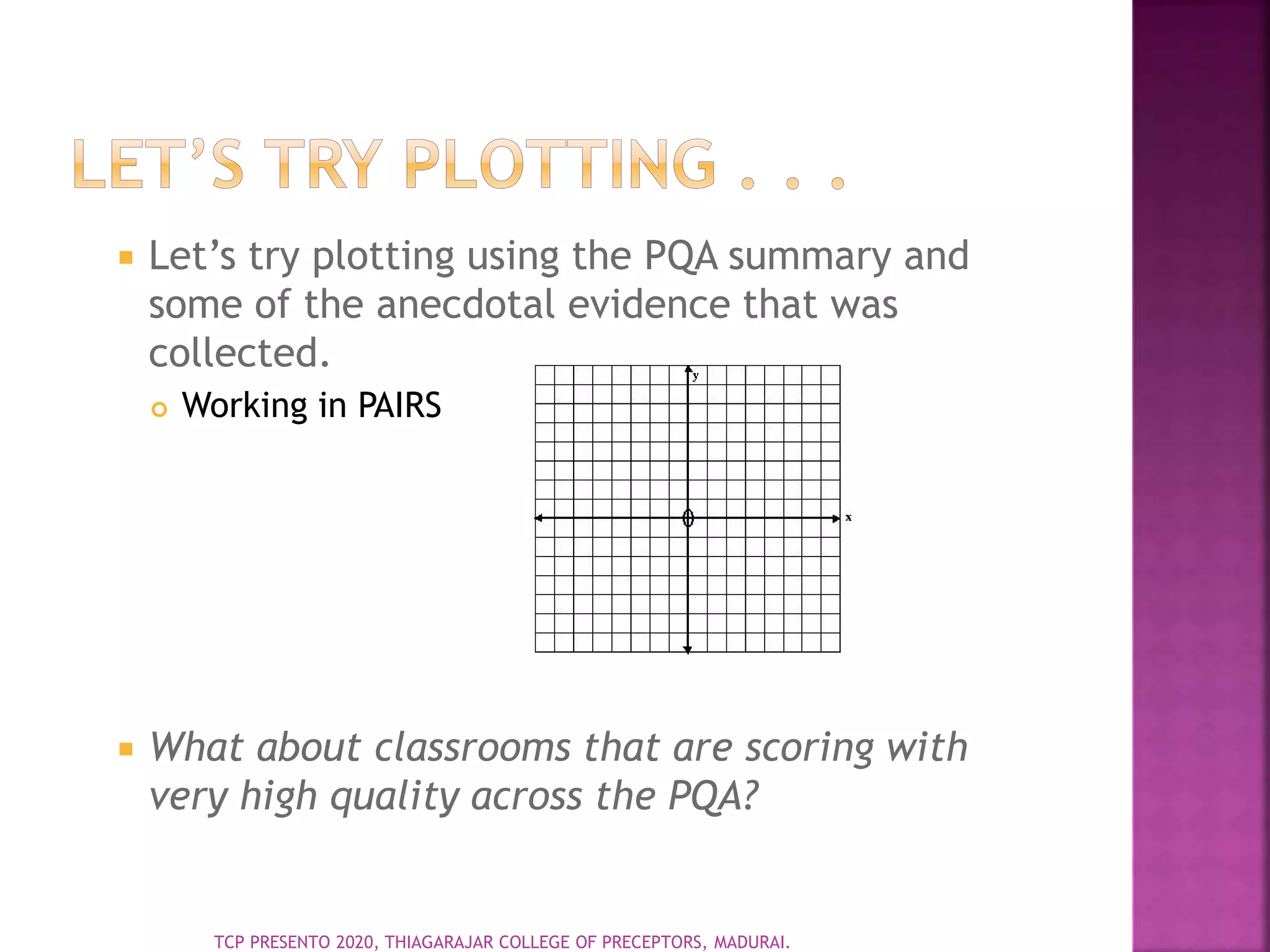 SETTING CLASSROOM GOALS WITH TEACHERS | PPT
