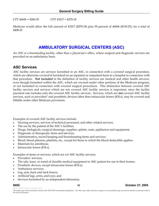 General Surgery Billing Guide | PDF