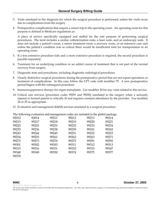 General Surgery Billing Guide | PDF