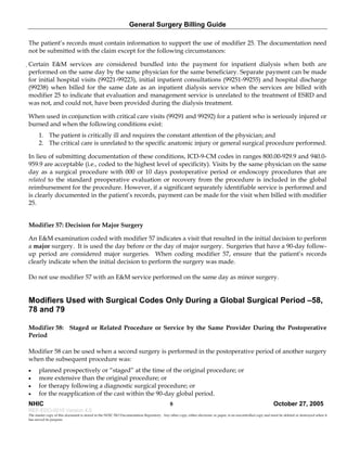 General Surgery Billing Guide | PDF