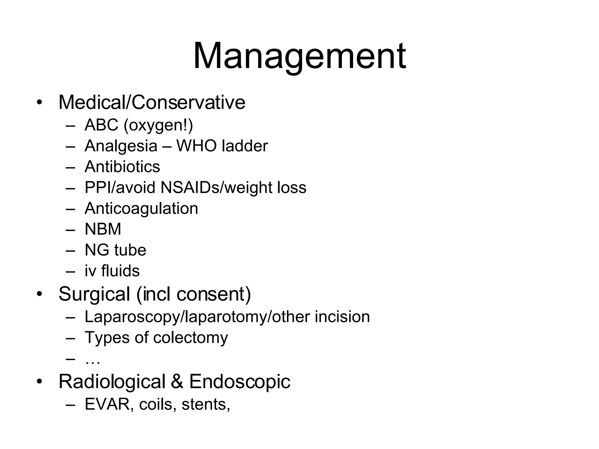 General Surgery Revision | PPT