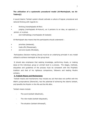 General tarbiyah-definitions-and-mechanisms | PDF | Islam | Religion ...