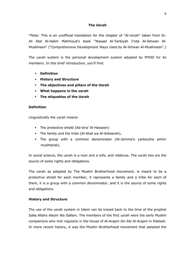 General tarbiyah-definitions-and-mechanisms | PDF | Islam | Religion ...