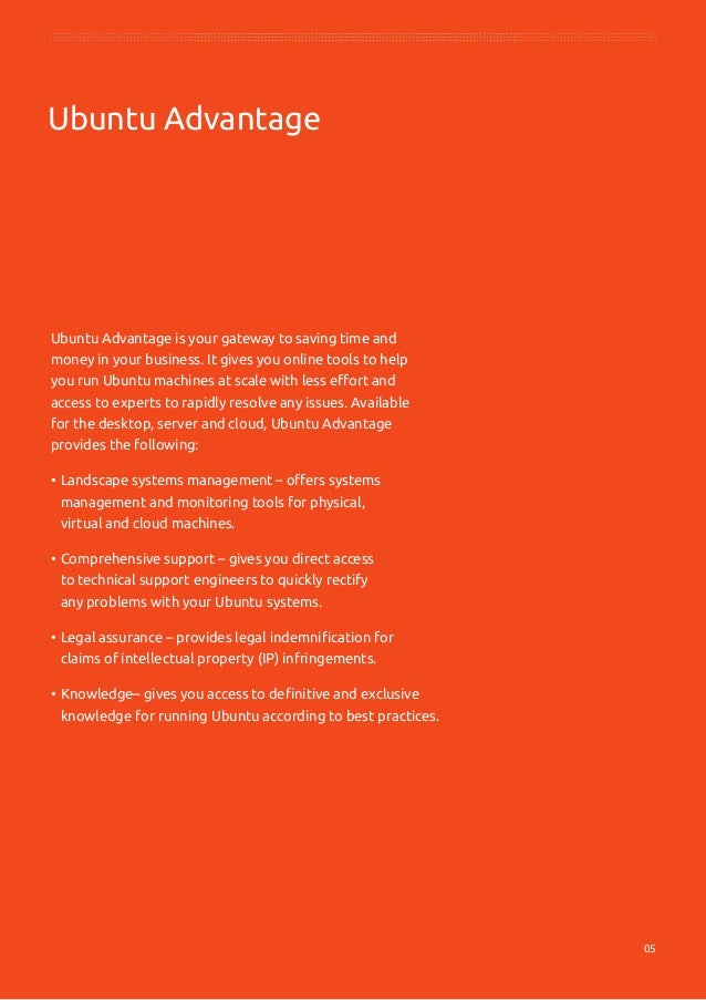 General Ubuntu Advantage Service Guide