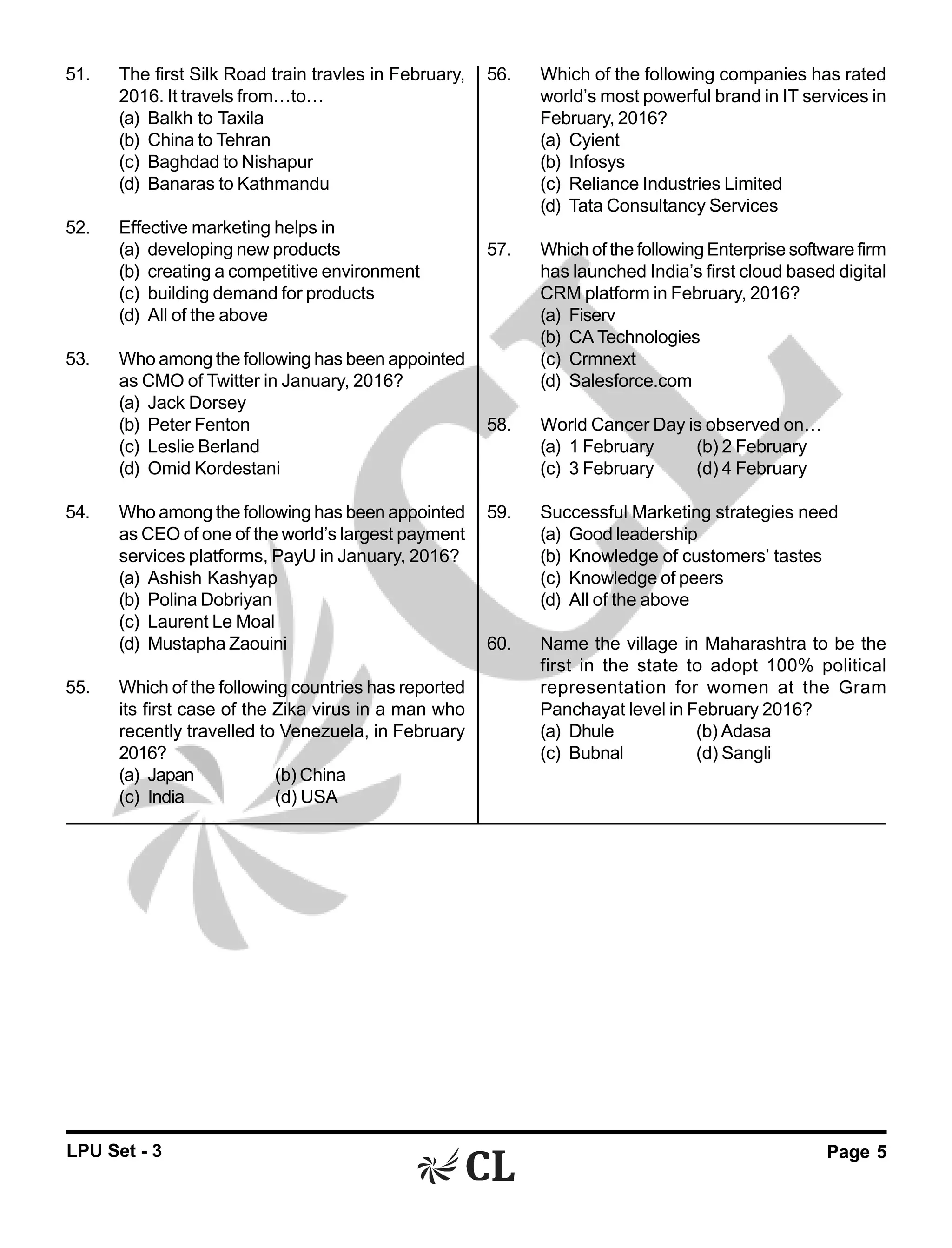 General ability question | PDF