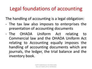 GENERAL ACCOUNTING 1. Introduction to Accounting pptx | PPTX