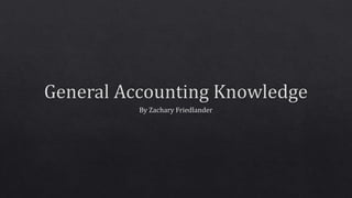 General accounting knowledge | PPT