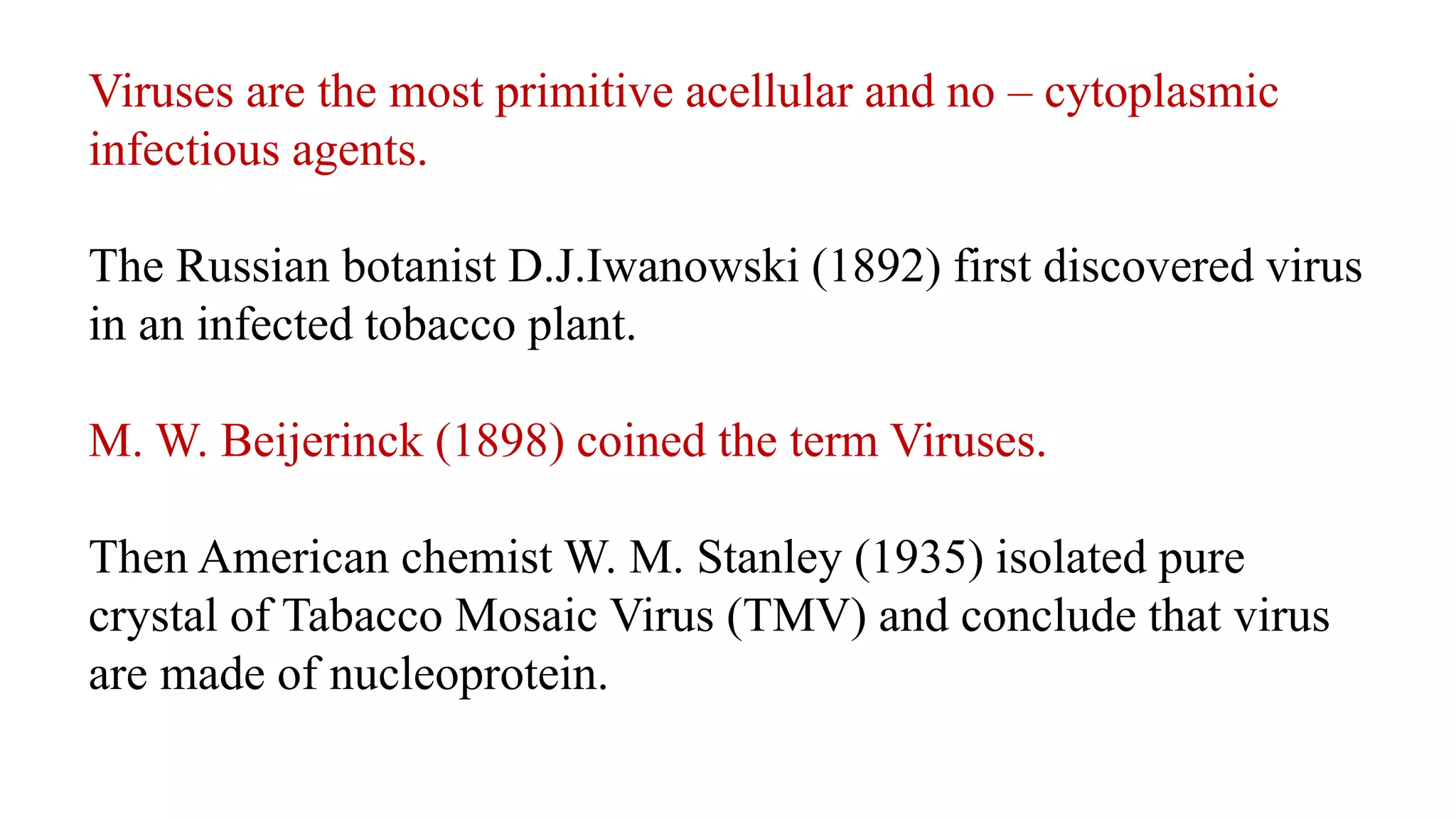 General account of virus | PPTX