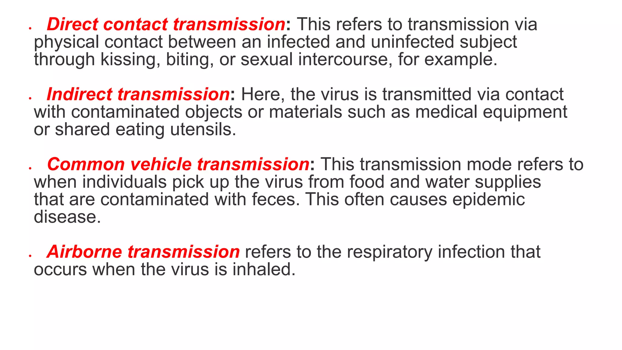 General account of virus | PPTX
