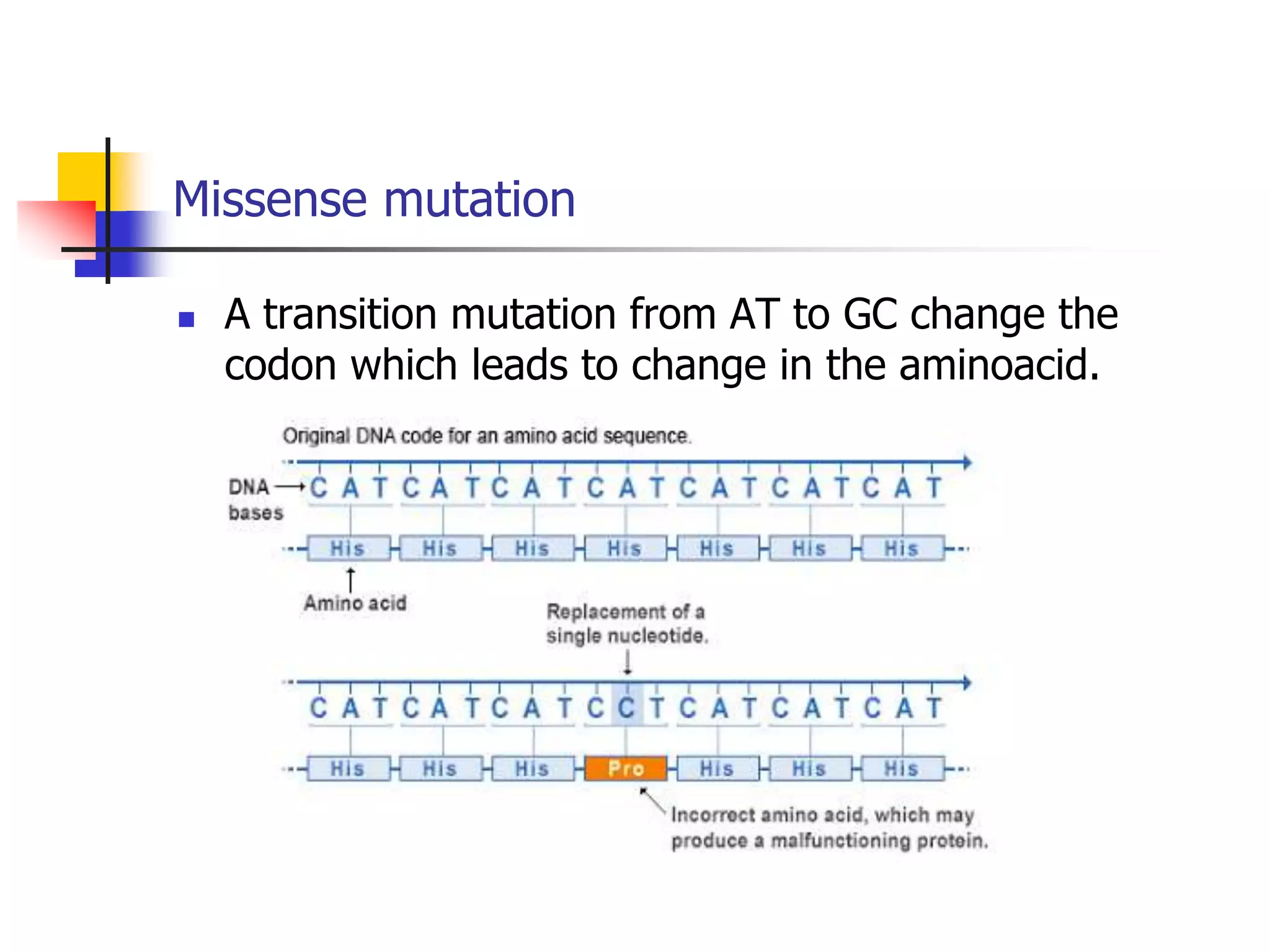 General account on Mutation and its types.ppt