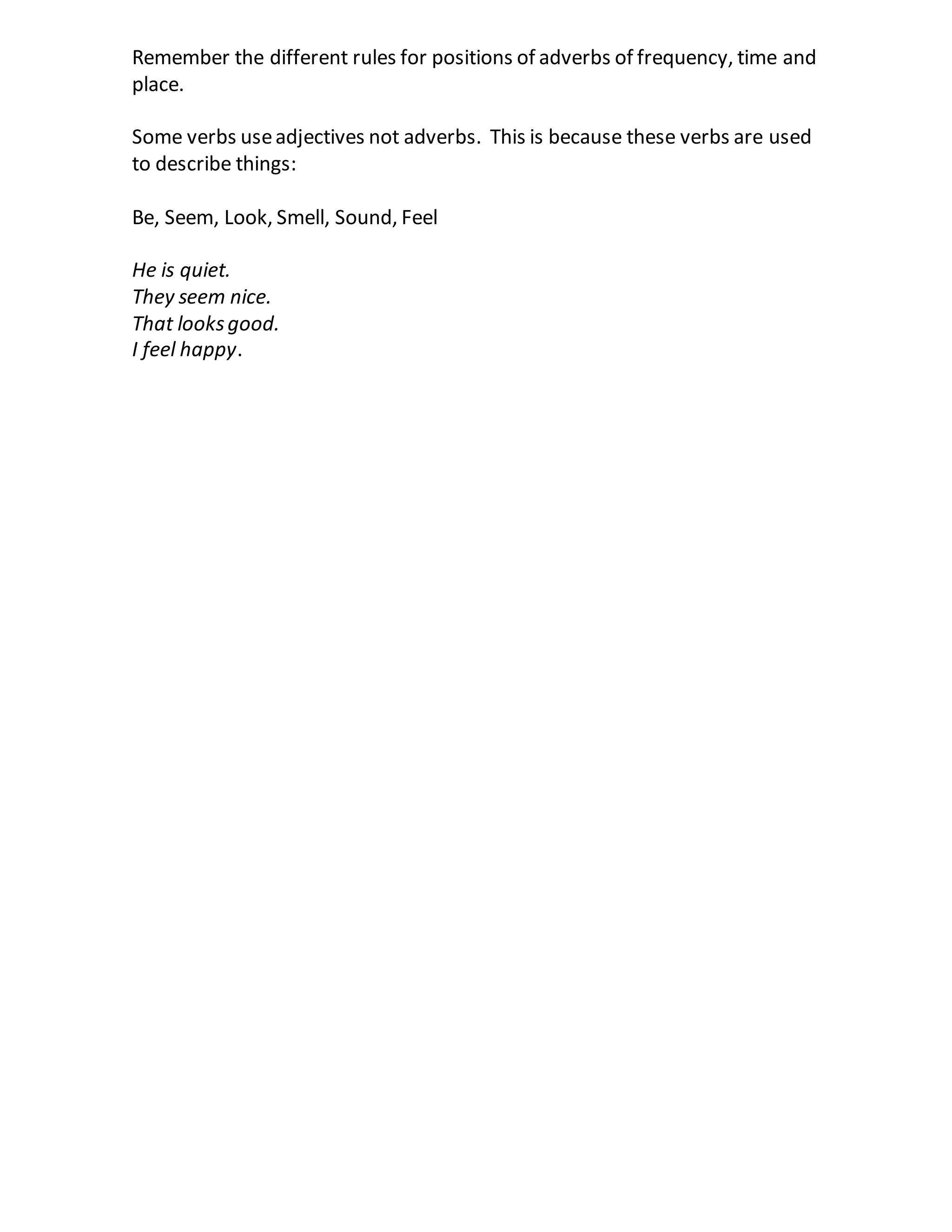 General Adverbs | DOCX