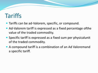 General agreement on tariffs and trade (GATT) | PPTX