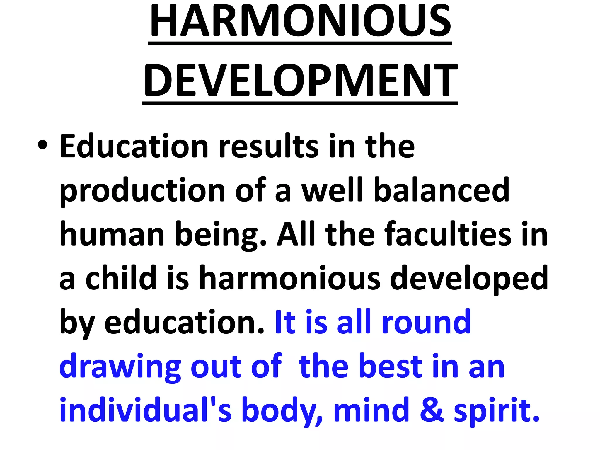 GENERAL AIMS OF EDUCATION | PPTX