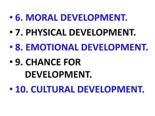GENERAL AIMS OF EDUCATION | PPTX