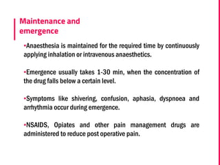 General Anaesthesia | PPTX