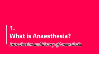 General Anaesthesia | PPTX