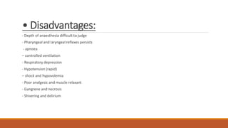 General anaesthetics by Nilesh sharma | PPTX