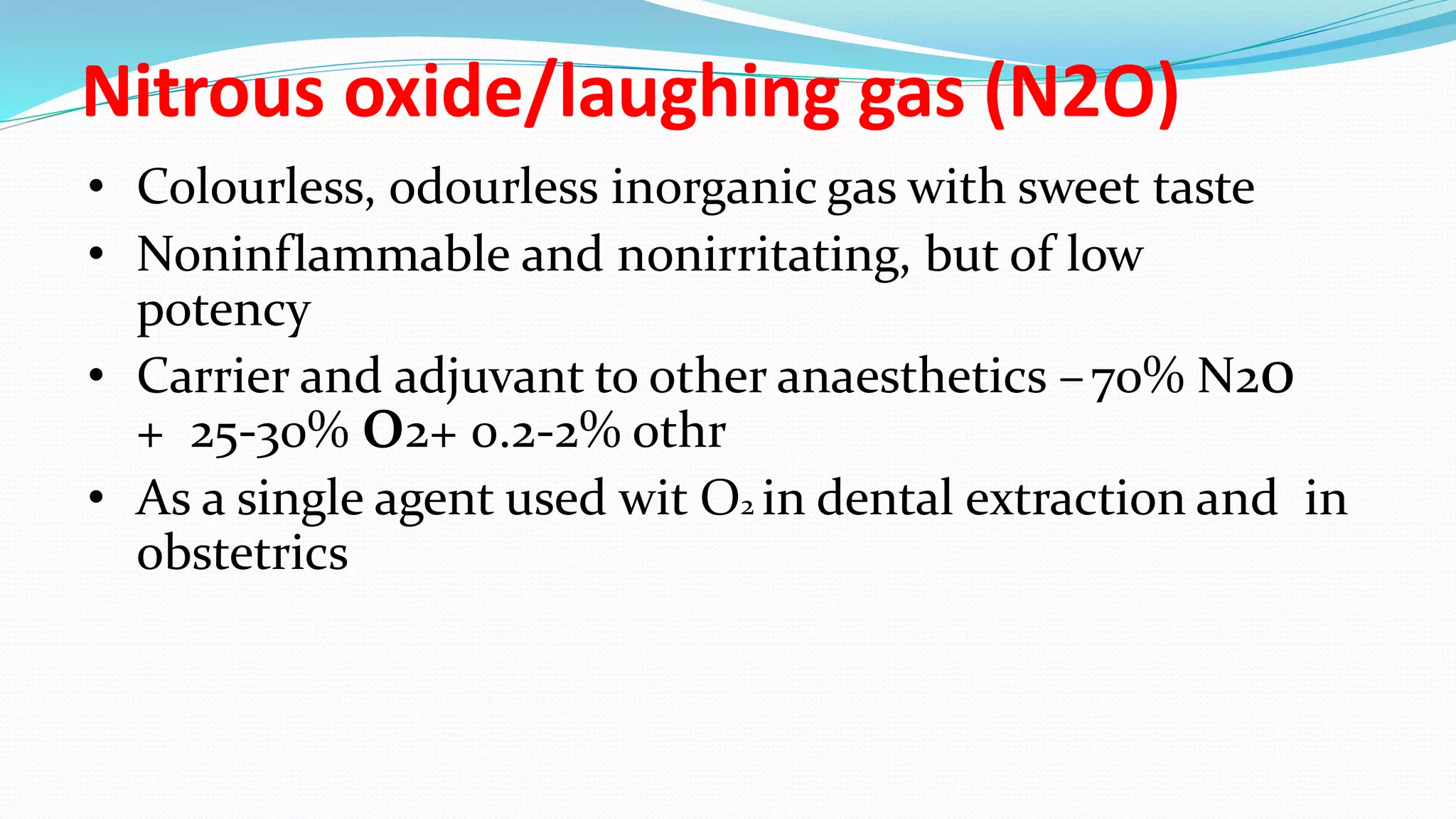 Pharmacology of General anaesthetic drugs. | PPTX